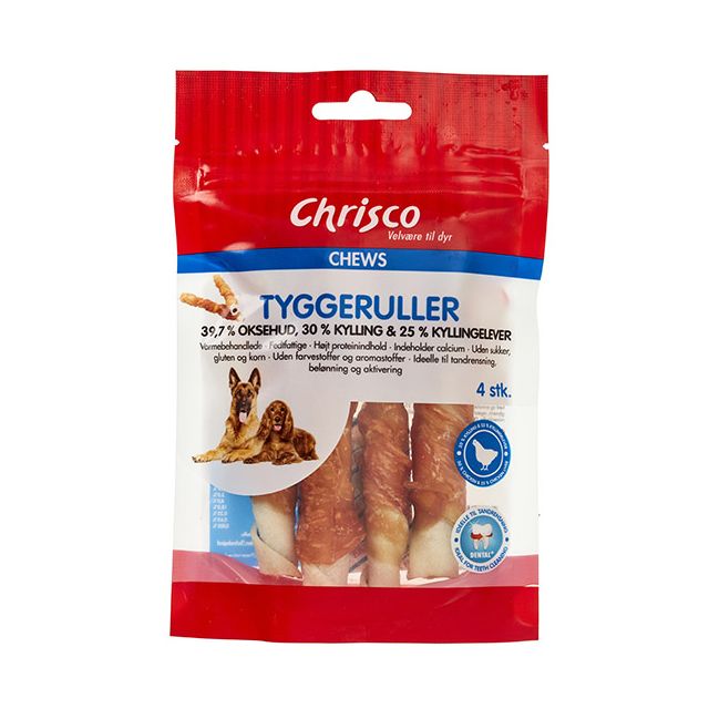 Chrisco – Køb billige, tandrensende tyggeting og tyggeben til hunde