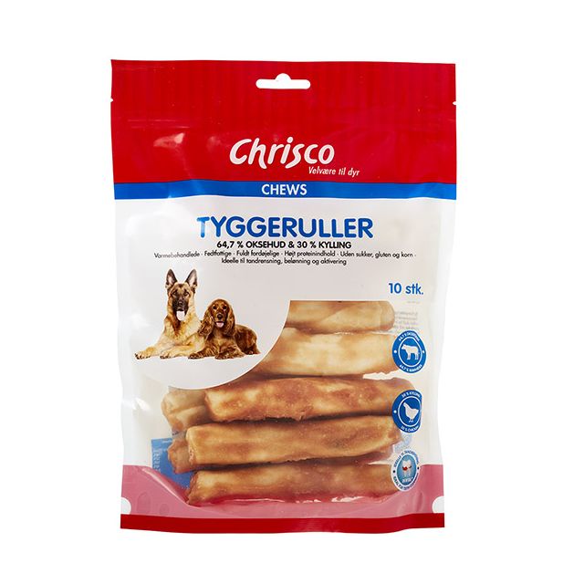 Chrisco – Køb billige, tandrensende tyggeting og tyggeben til hunde