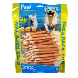 Munchy - Paw Munchy Sticks with Chicken, 1 kg GIGA PACK | Chrisco.dk